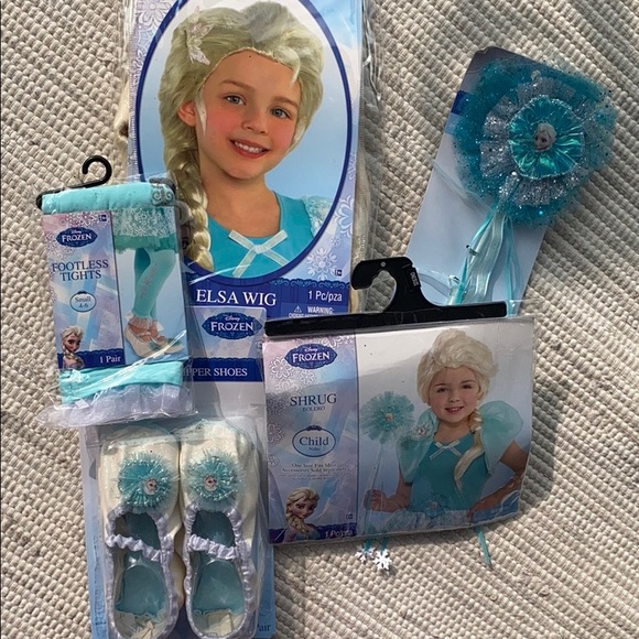 Disney | Costumes | Frozen Elsa Accessories Deluxe Bundle | Poshmark